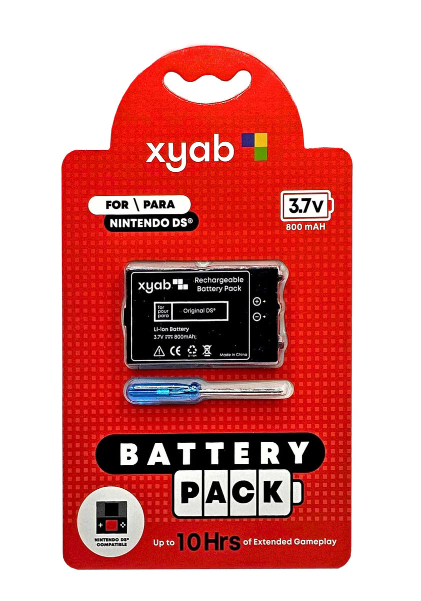 Original Nintendo DS Battery – Rechargeable Replacement Pack| Retro ...