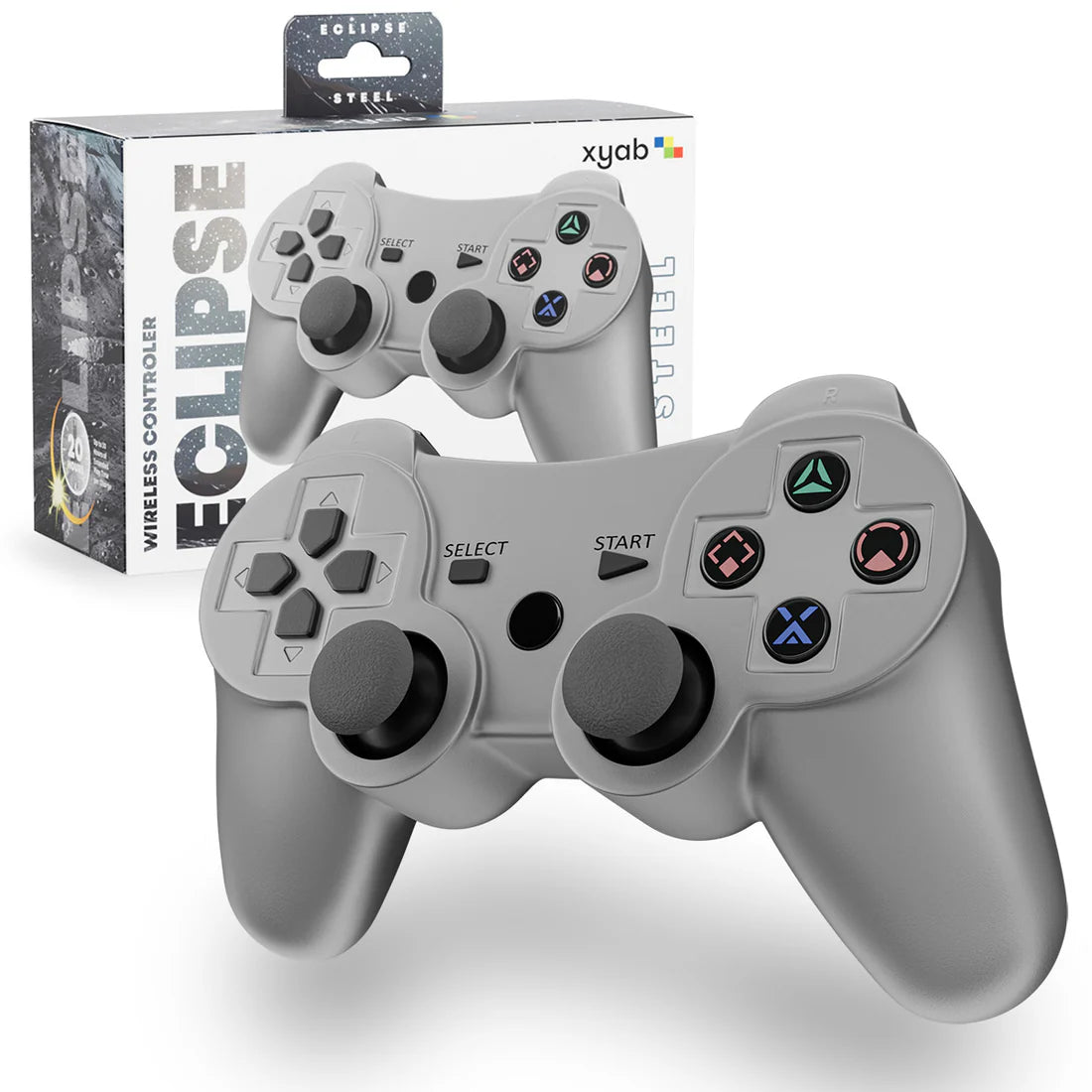 PlayStation 3 Wireless Controller | Steel Silver Gamepad PS3| Retro ...