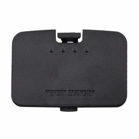N64 Jumper Pak Cover Replacement | Charcoal Black| Retro Game Fan