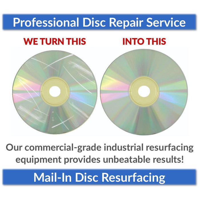 21 Professional Disc Repair Service Video Game Movie CD DVD Blu-Ray Fix ...
