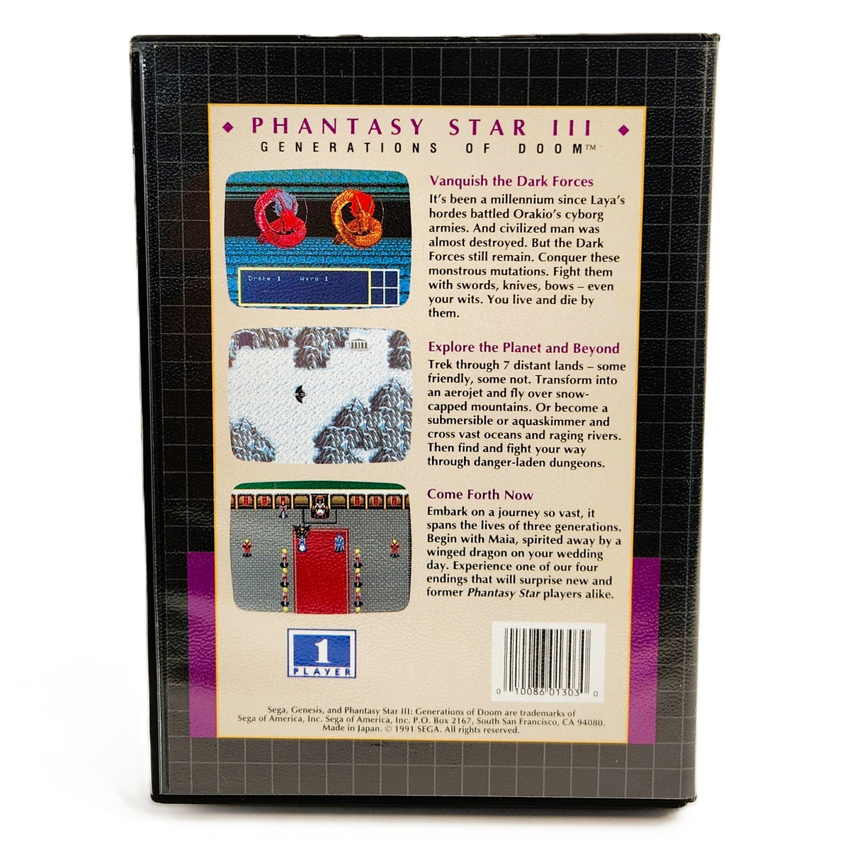 Buy Phantasy Star III: Generations of Doom – Genesis CIB| Retro Game ...