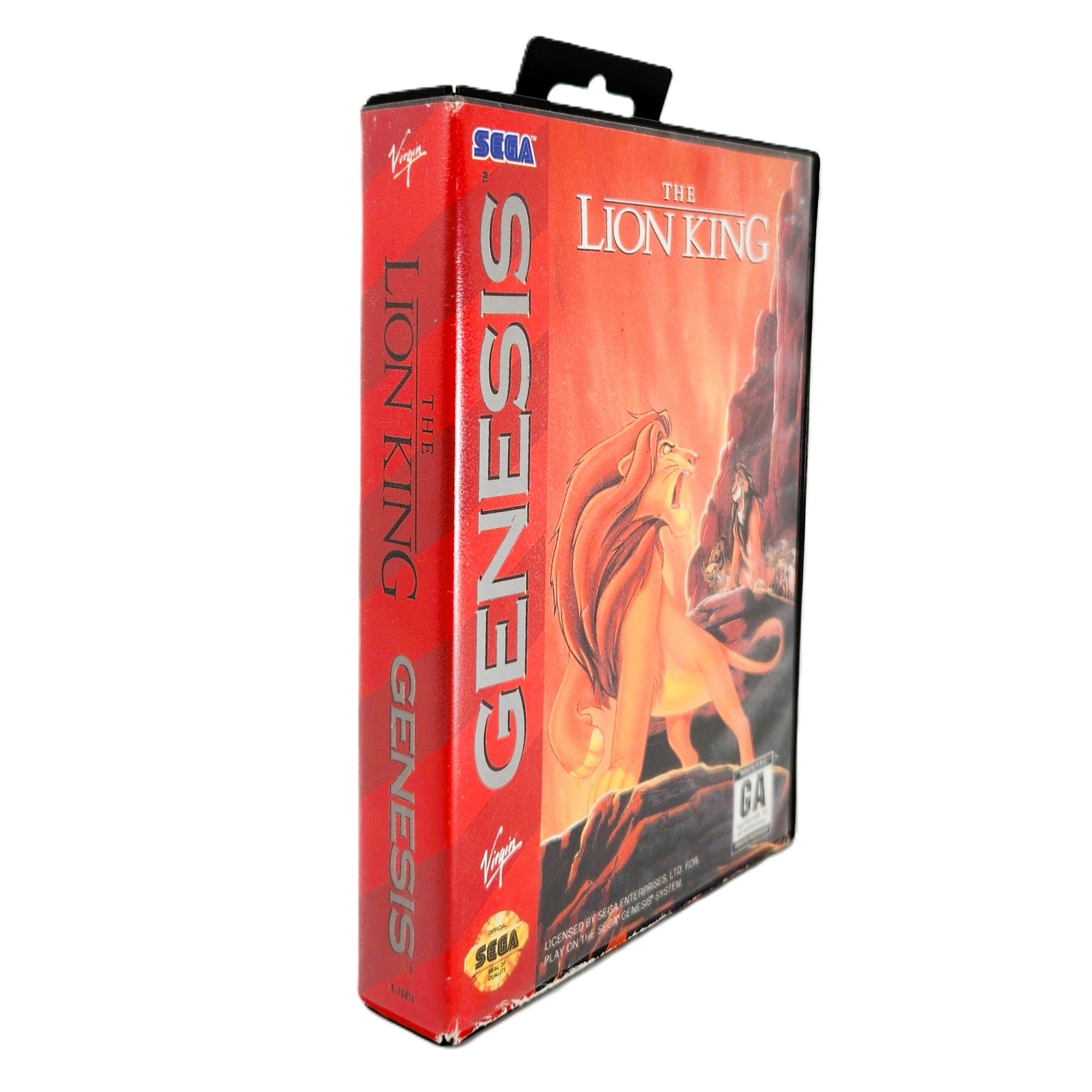 Authentic Genesis Game for Sale – The Lion King | Retro Essential ...