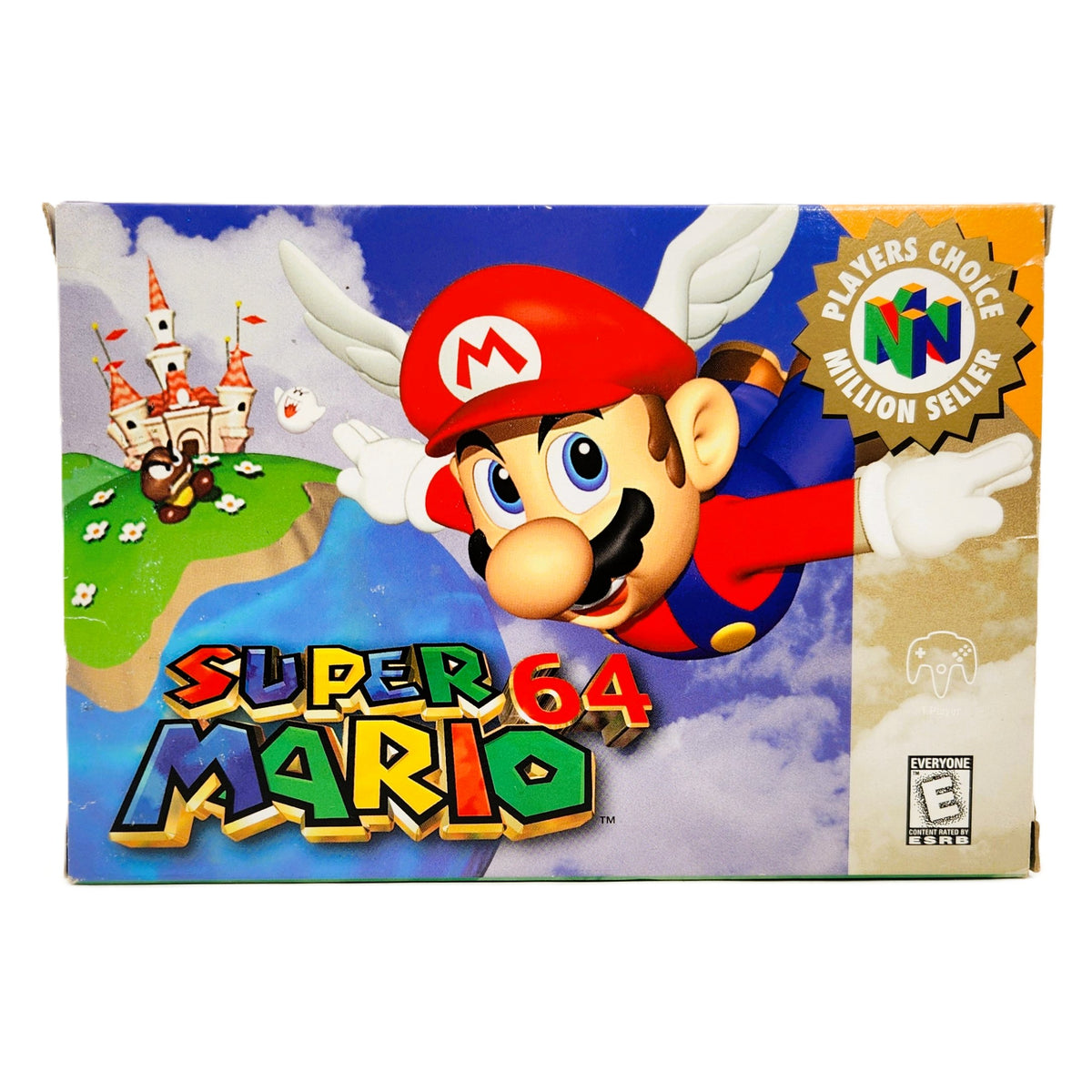 Super Mario 64 | Manual & Box Included | CIB N64 Cart| Retro Game Fan