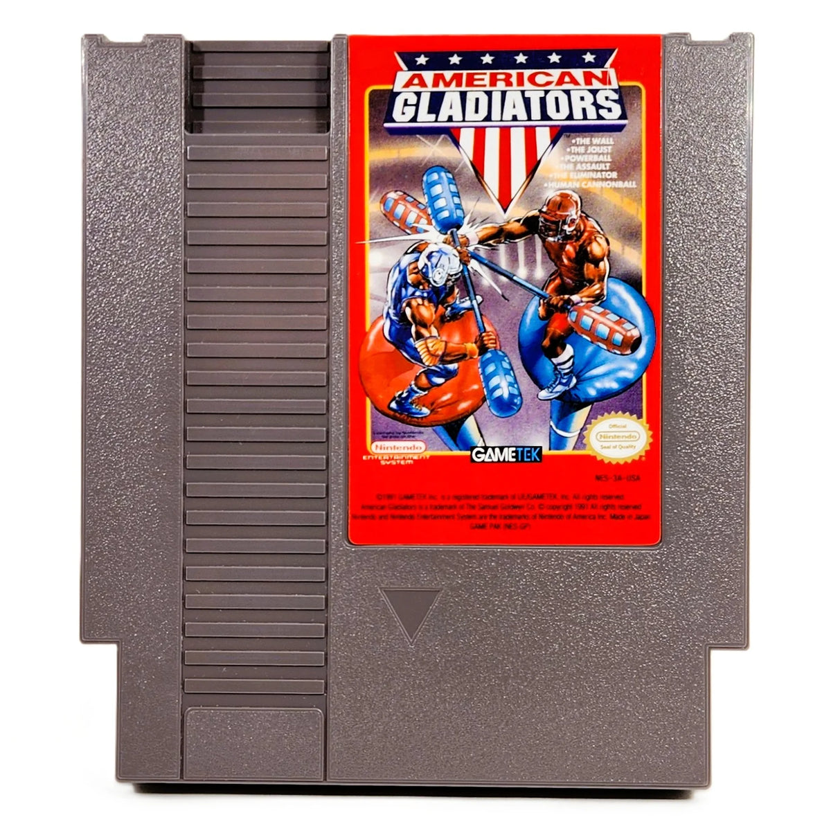Shop American Gladiators for Nintendo NES | Reliable Seller| Retro Game Fan