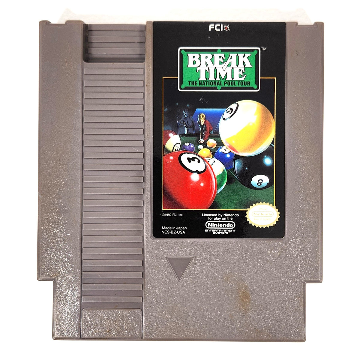 Break Time: The National Pool Tour Original Nintendo NES Game For Sale ...