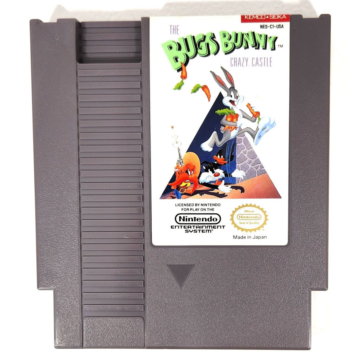 Bugs Bunny Crazy Castle - Original Nintendo NES System Game For Sale ...
