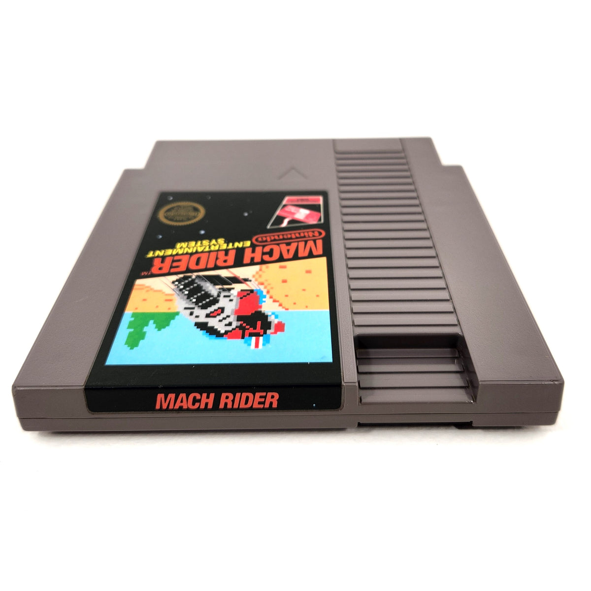 Mach Rider NES Game – Post-Apocalyptic Combat Racer| Retro Game Fan