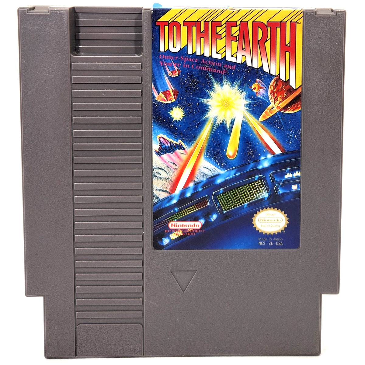 Buy To the Earth NES Game – Light Gun Sci-Fi Shooter | Retro Game Fan ...