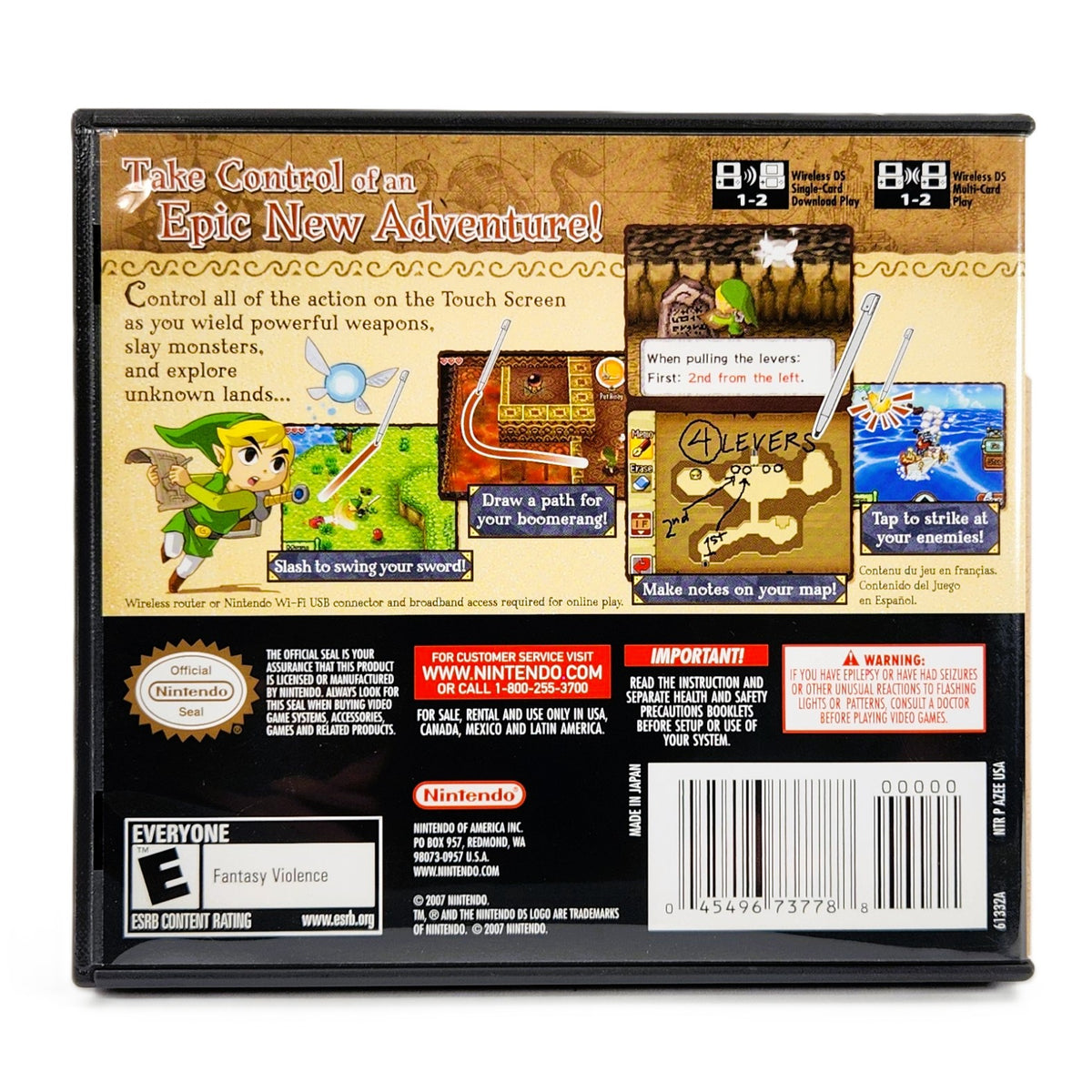 Buy Legend of Zelda: Phantom Hourglass Nintendo DS – CIB & Flawless ...