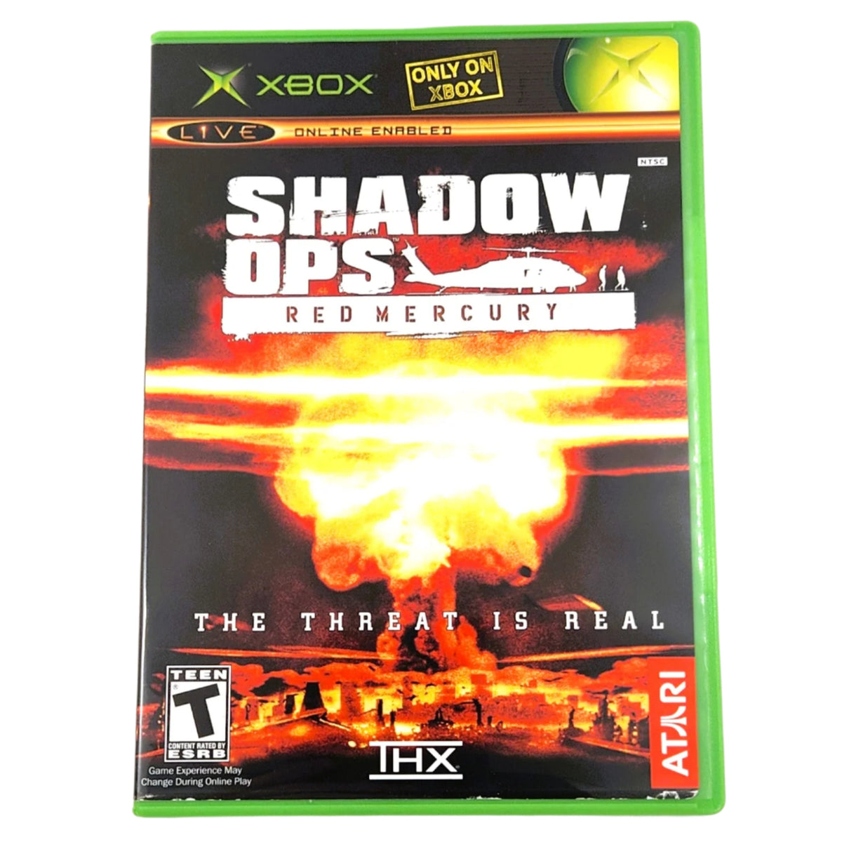Shadow Ops: Red Mercury Original (OG) Xbox game for sale at Retro Game ...