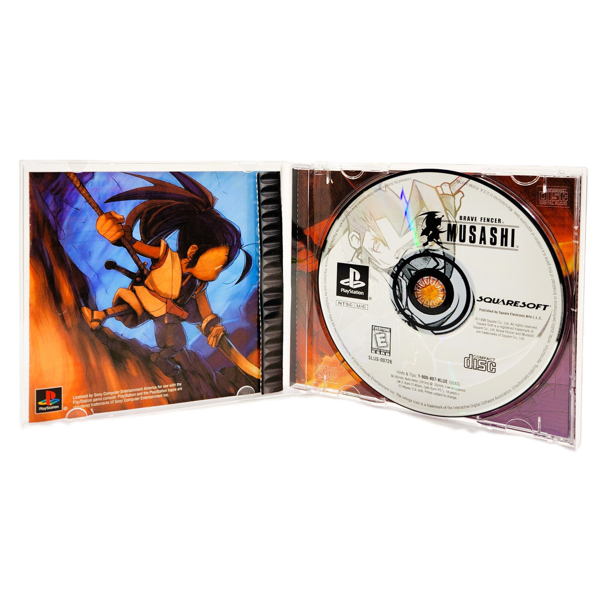 Buy Brave Fencer Musashi – 1998 PS1 Classic by SquareSoft| Retro Game ...