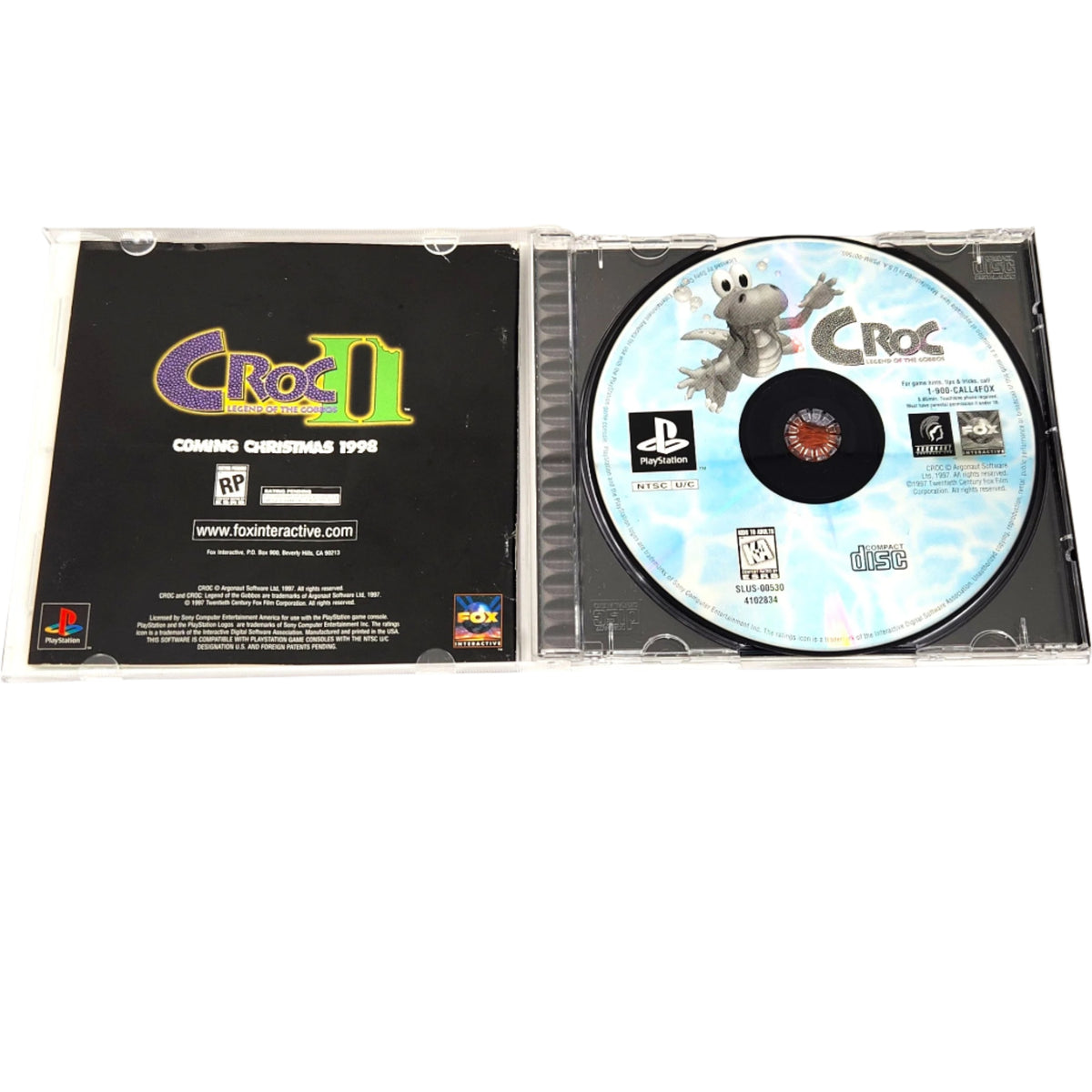 Buy Croc: Legend of the Gobbos for PS1 – 3D Platformer Classic| Retro ...