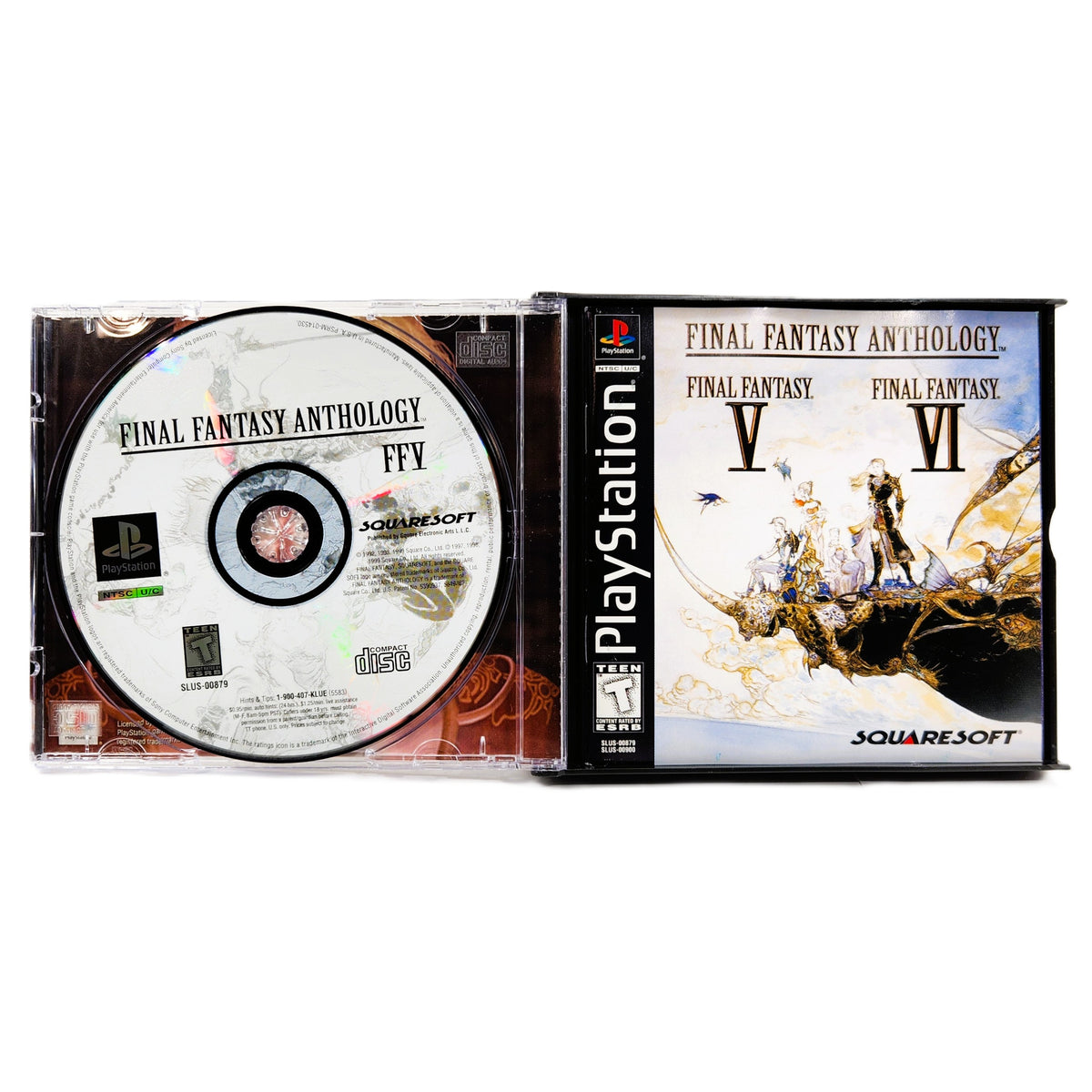 Buy Final Fantasy Anthology – CIB PS1 Game | No Stock Photos| Retro ...