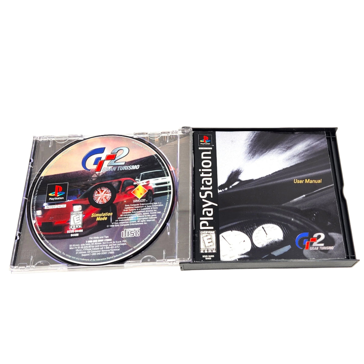 Buy Gran Turismo 2 PS1 – Complete 2-Disc Set, Scratch-Free!| Retro Game ...
