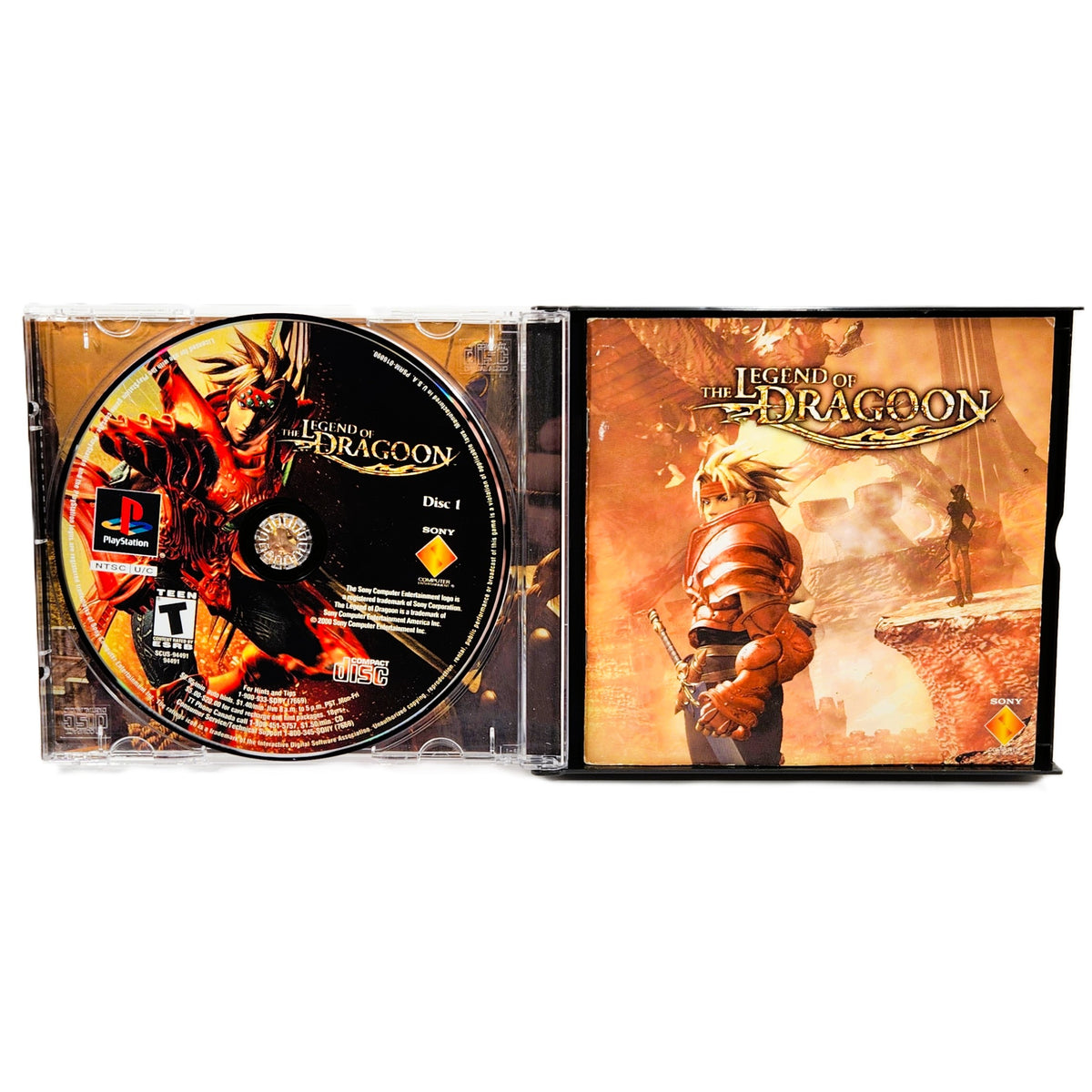 Shop The Legend of Dragoon – Authentic PS1 Release | Clean CIB| Retro ...