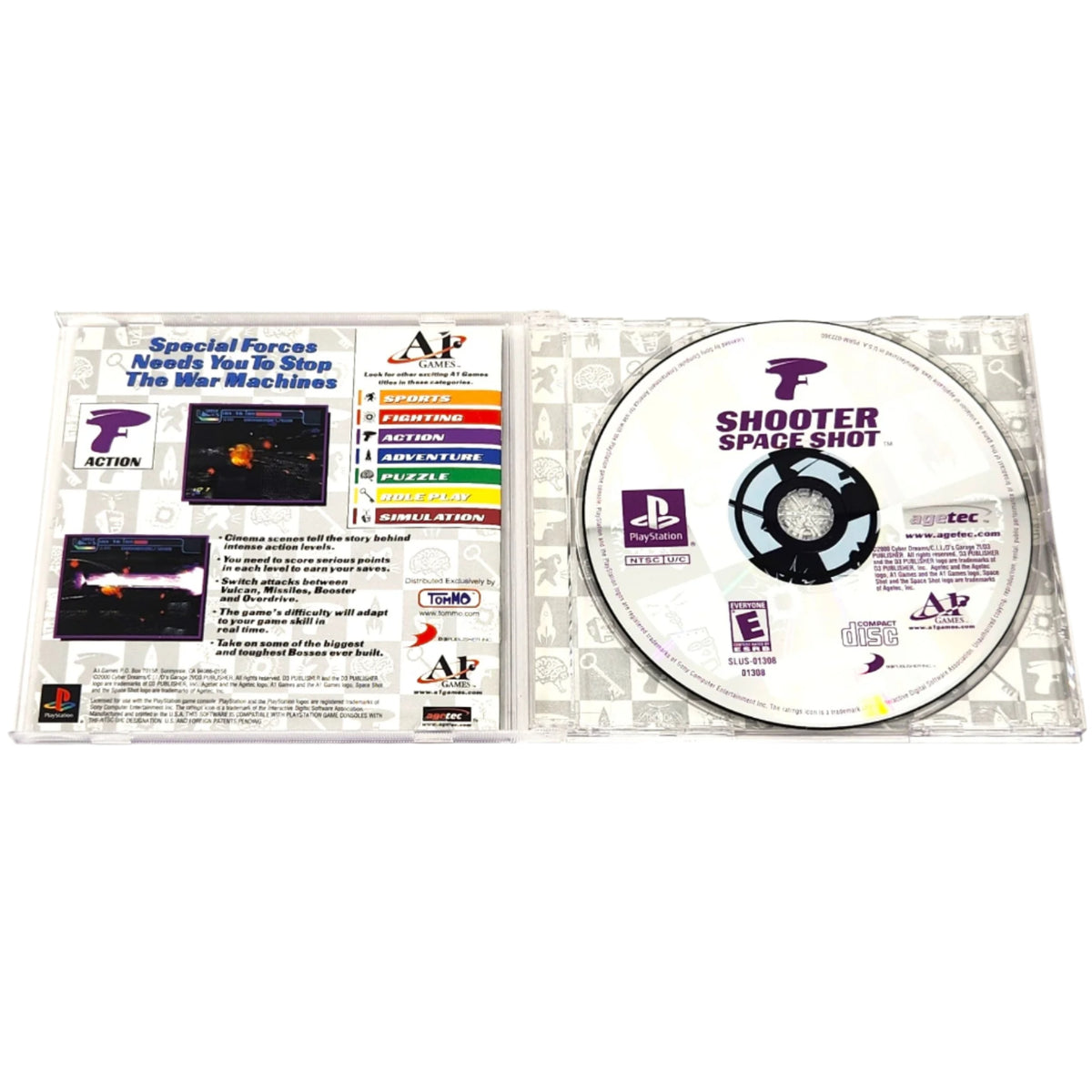 Shooter: Space Shot PlayStation 1 PS1 game for sale at Retro Game Fan ...