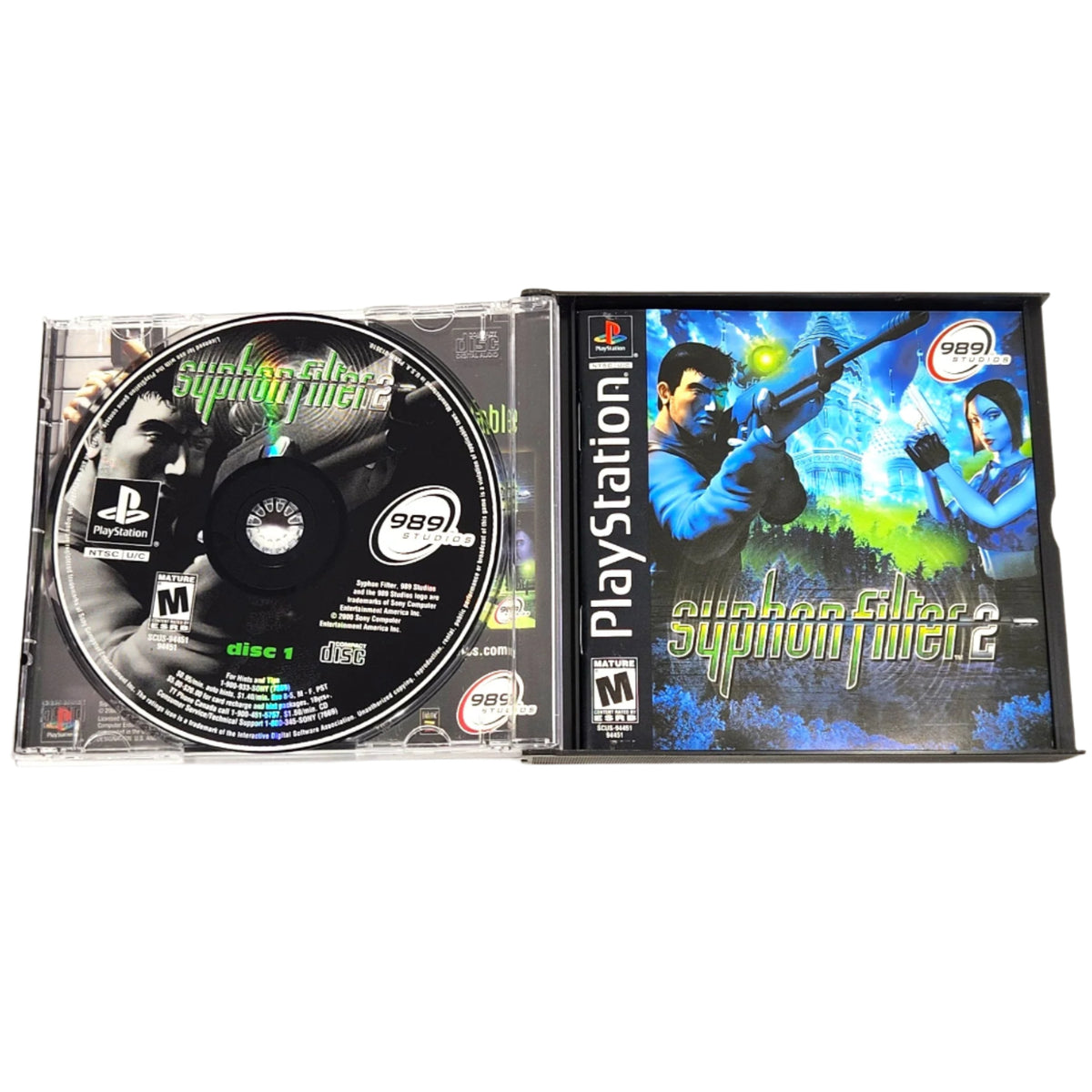 Buy Syphon Filter 2 for PS1 | Packed with Nostalgia| Retro Game Fan ...
