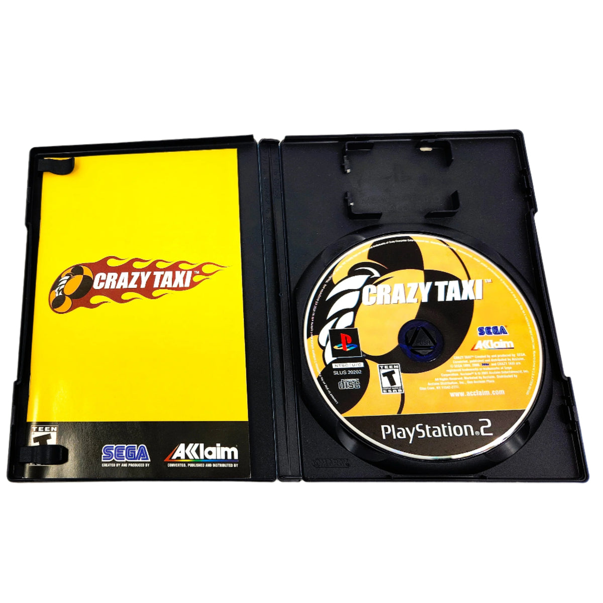 Buy Crazy Taxi for PS2 – Scratch-Free Disc, Real Photos| Retro Game Fan