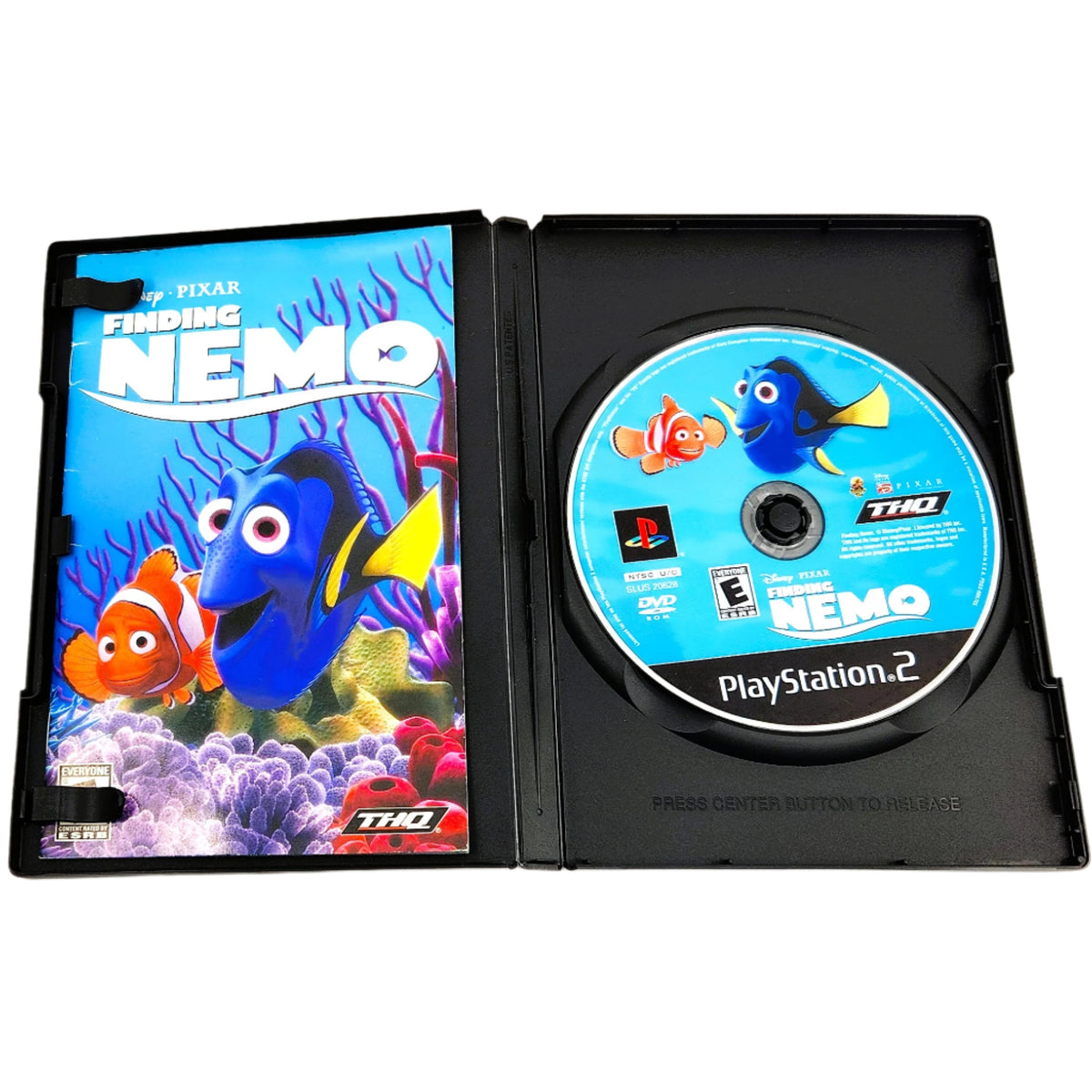 Buy Finding Nemo PS2 Game | Scratch-Free Disc, Real Photos, THQ Pixar ...