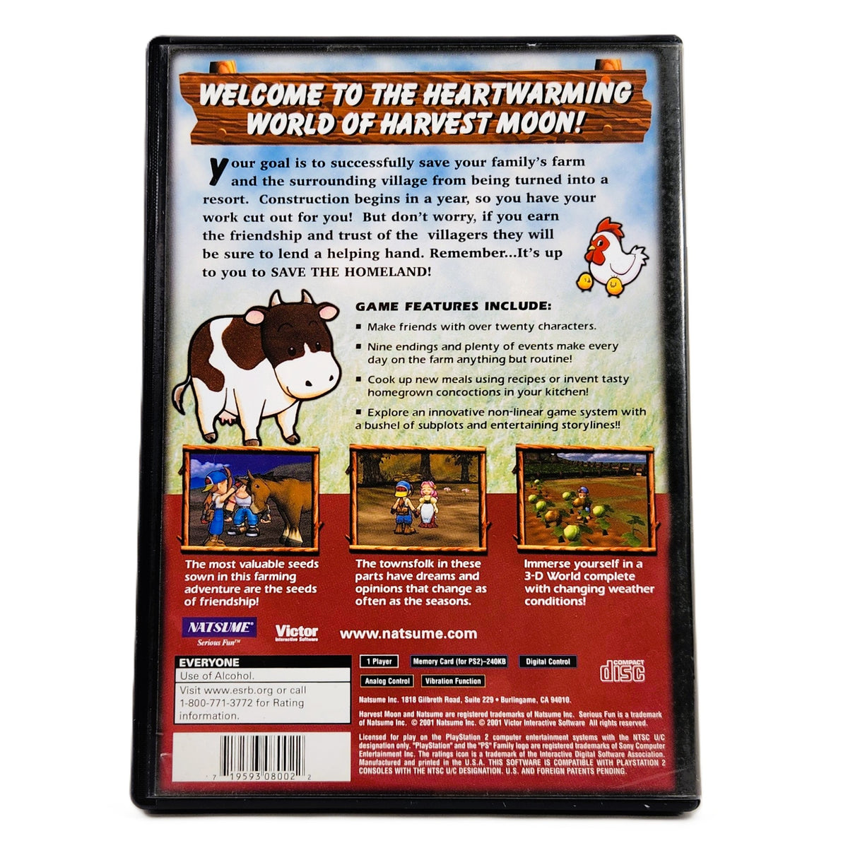 Where to Buy Harvest Moon: Save the Homeland PS2 for Sale| Retro Game Fan