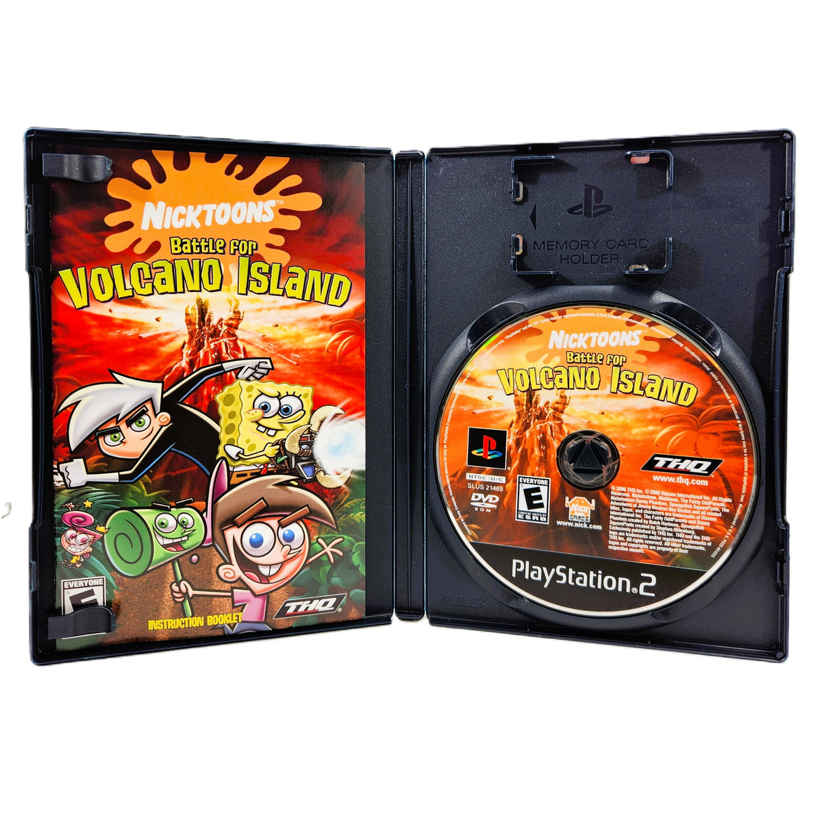 Nicktoons: Battle for Volcano Island for PS2 | Only Real Photos| Retro ...