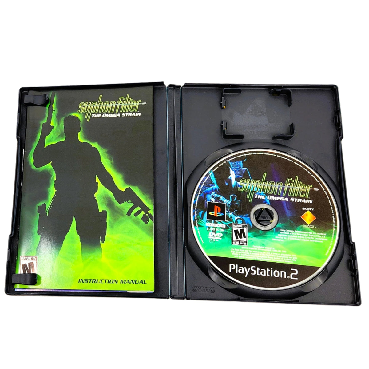 Buy Syphon Filter Omega Strain PS2 | Scratch-Free Disc| Retro Game Fan