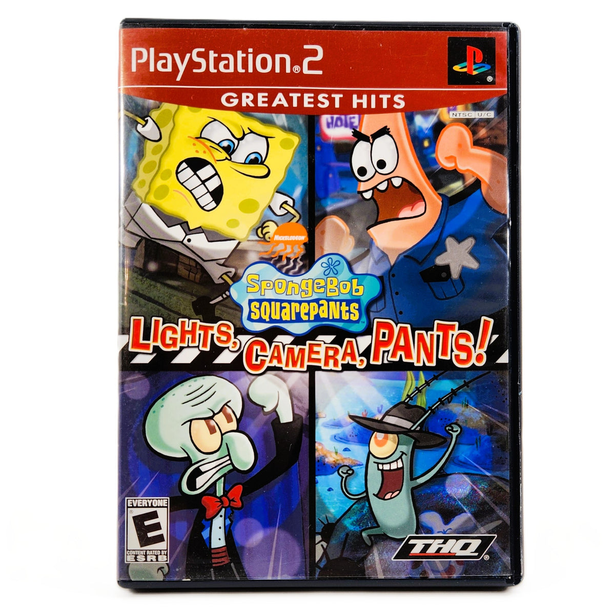 SpongeBob SquarePants: Lights Camera Pants | PS2 for Sale| Retro Game ...