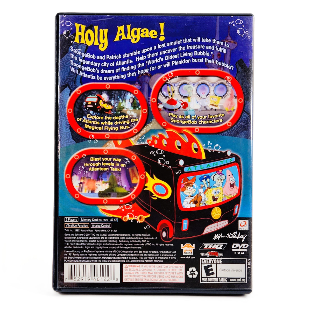 Shop SpongeBob's Atlantis SquarePantis – Release by Blitz Games| Retro ...