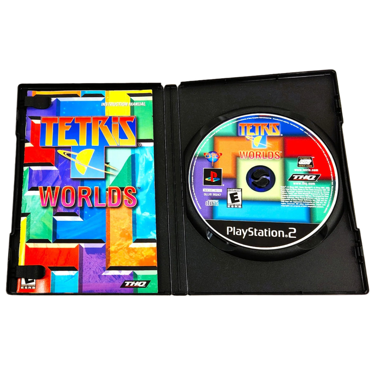 Buy Tetris Worlds PS2 Game | Scratch-Free Disc, Manual| Retro Game Fan ...