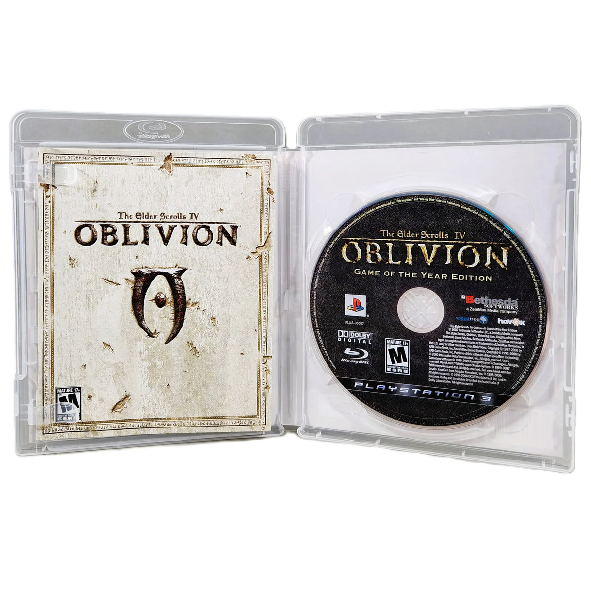 Elder Scrolls IV: Oblivion [Game of the Year] PS3 | Real Photos| Retro ...