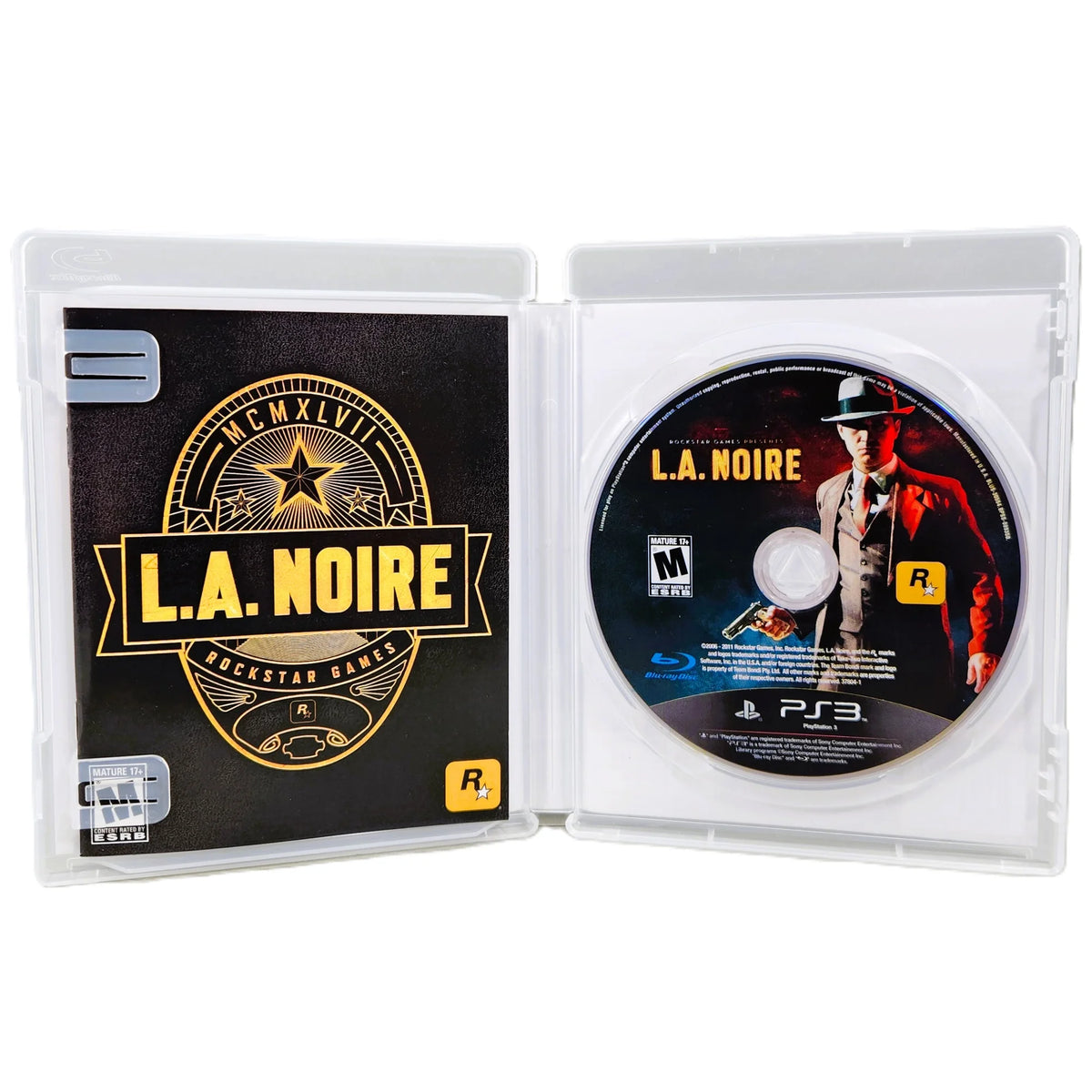 L.A. Noire – Includes Manual & Case | Great CIB PS3 Game| Retro Game Fan