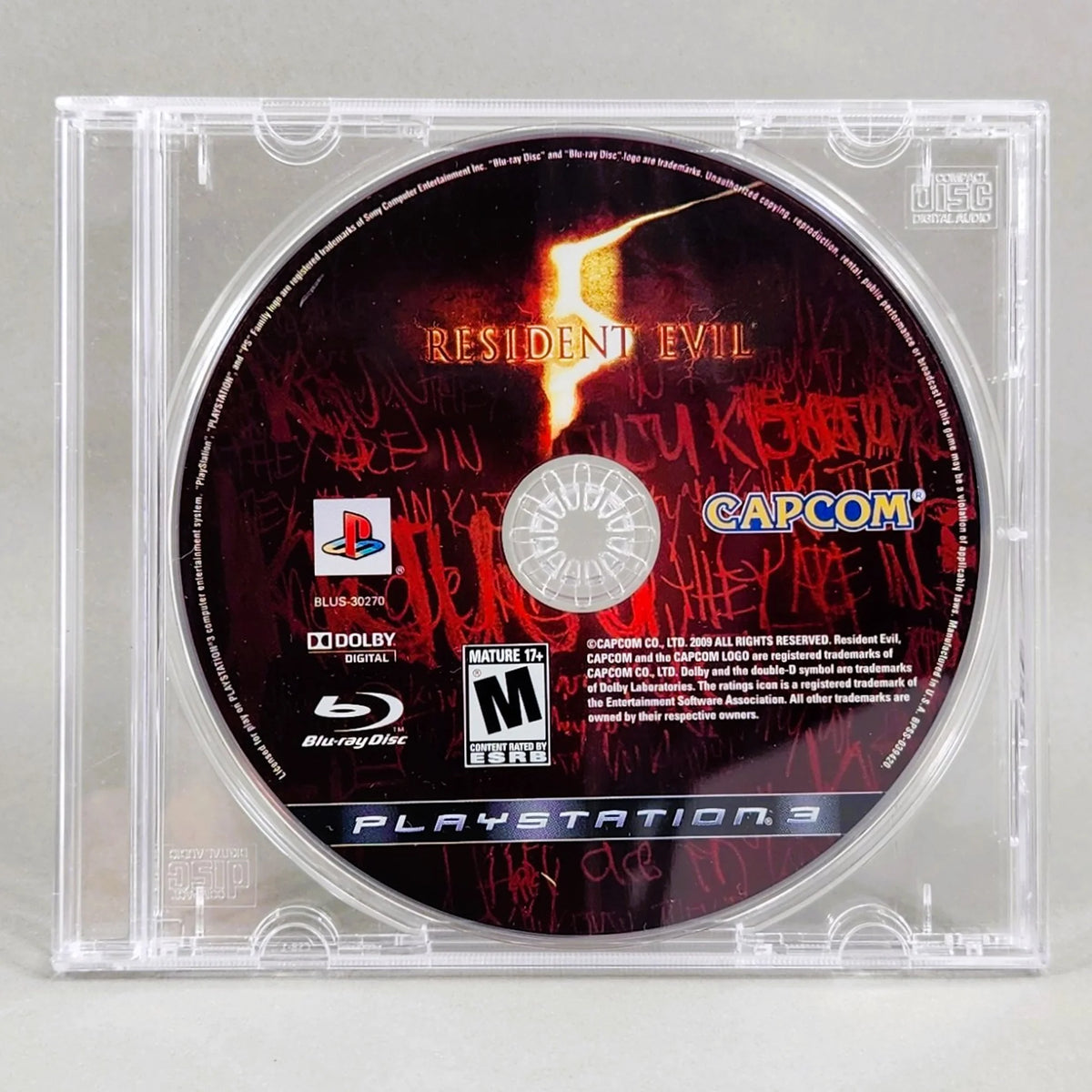 Shop Resident Evil 5 – Used Black Label PS3 | 2009 Capcom| Retro Game ...