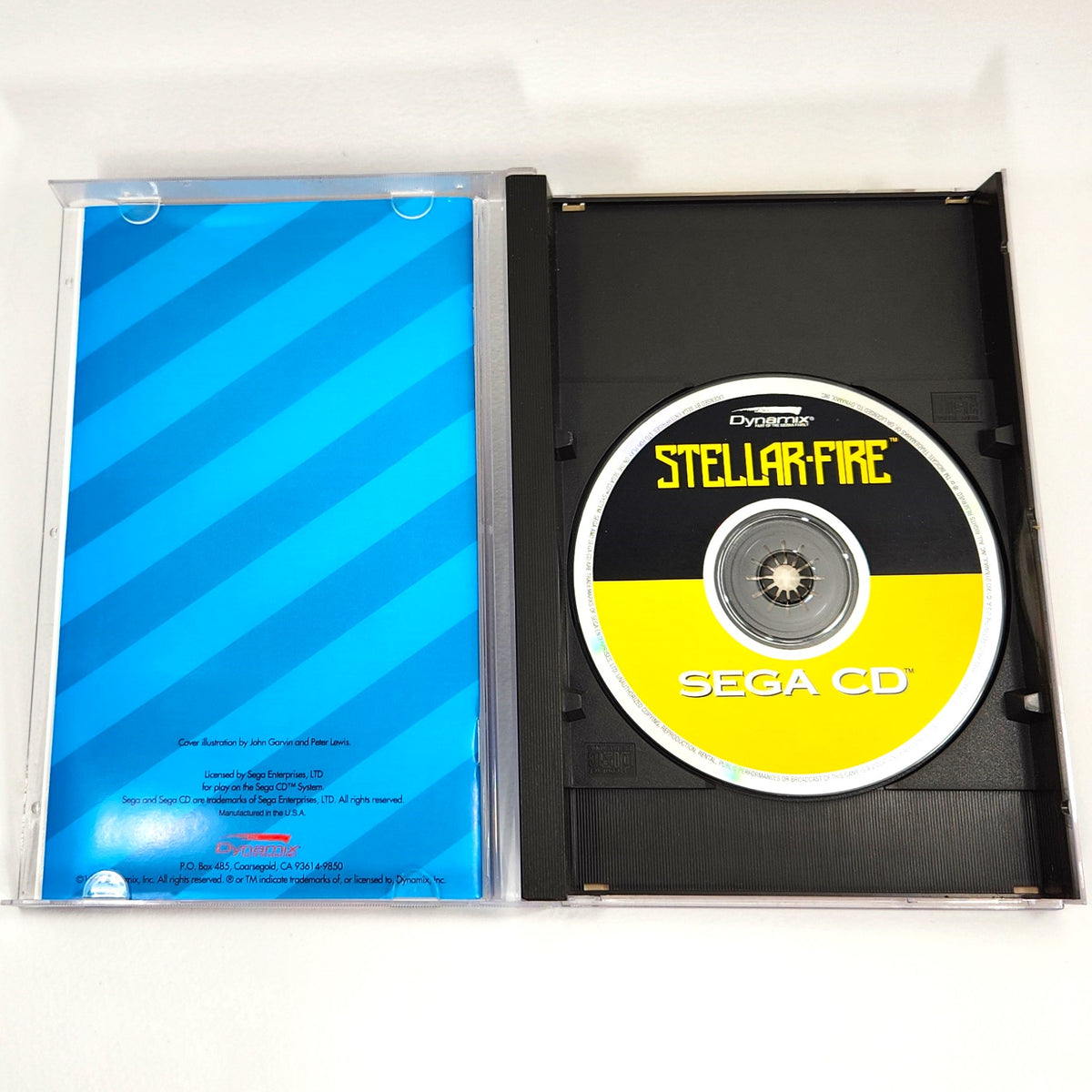 Stellar Fire Sega CD game for sale at Retro Game Fan| Retro Game Fan ...