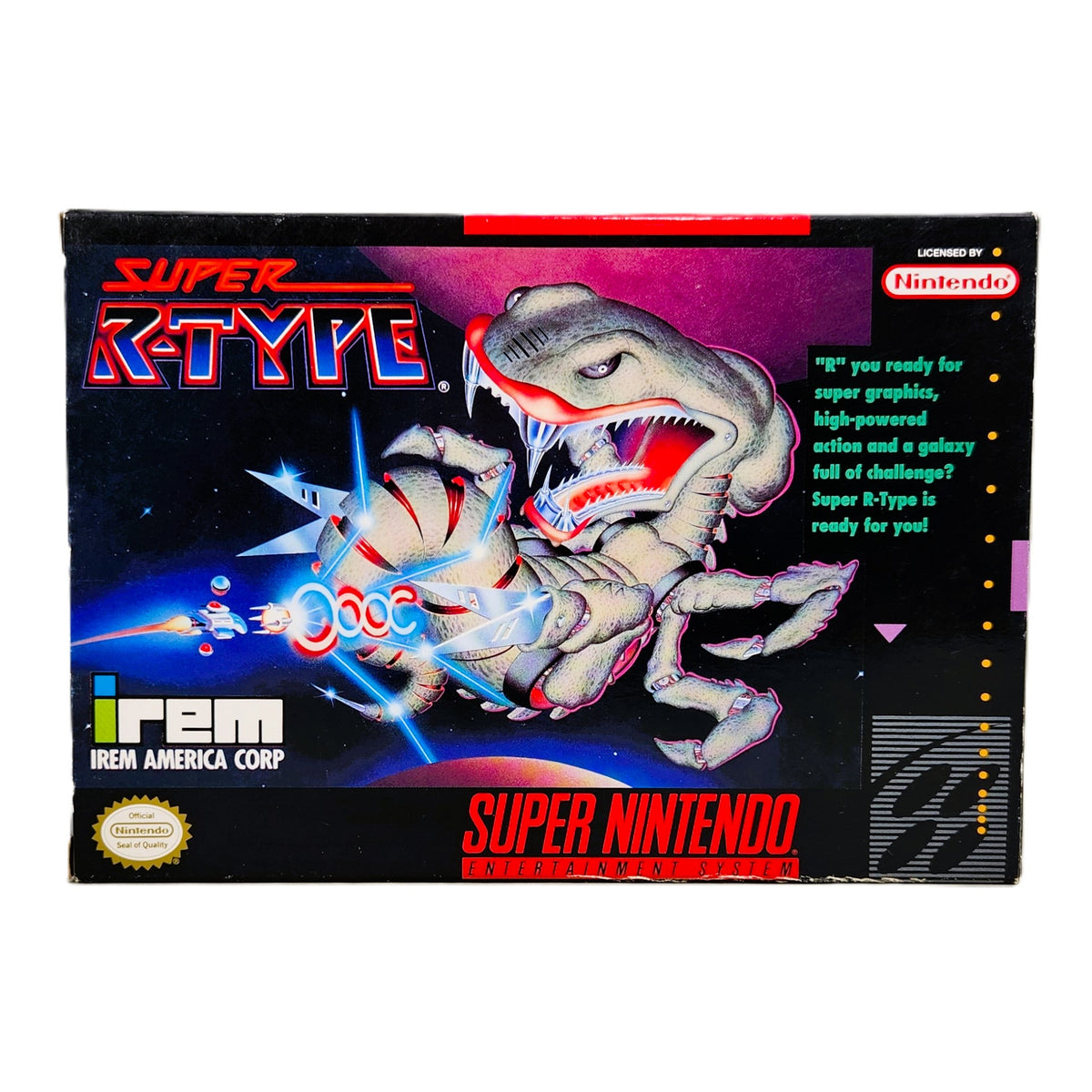 Buy Super R-Type – Shoot-em-up Classic | CIB Manual & Box| Retro Game Fan