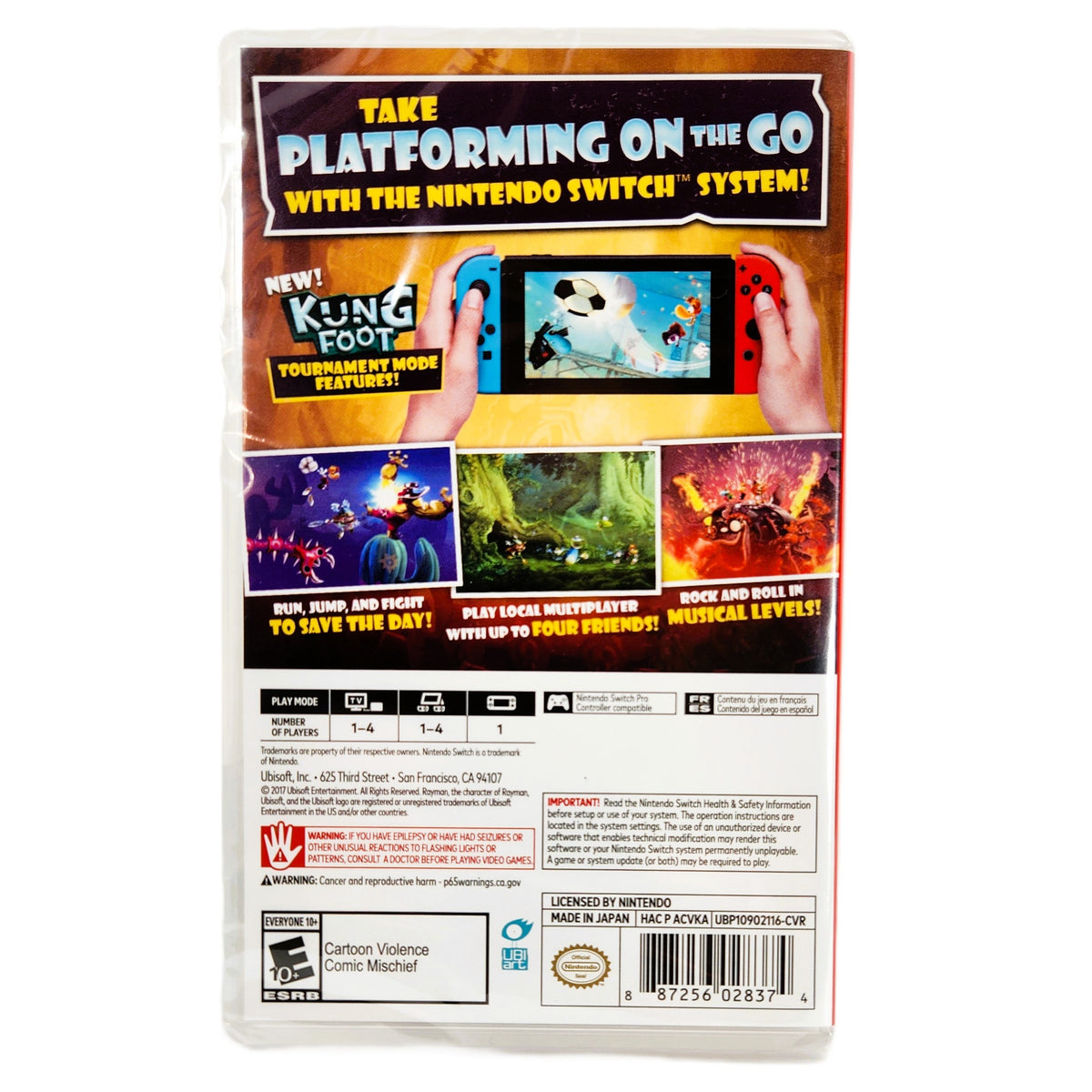 Collectible Switch Game – Rayman Legends | Classic by Ubisoft| Retro ...