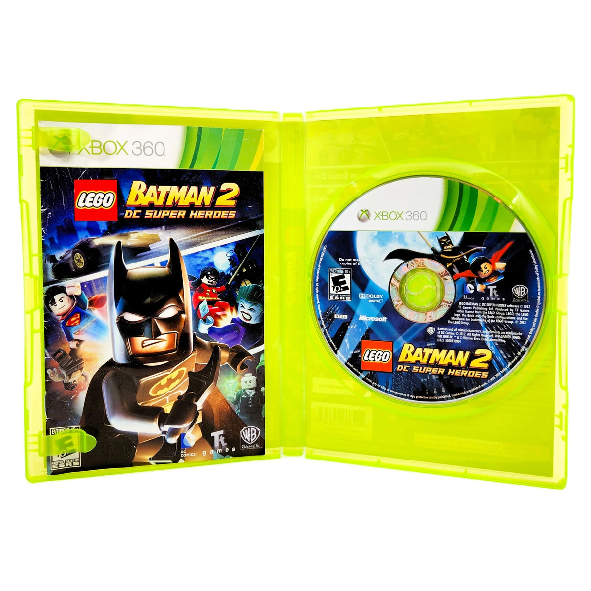 LEGO Batman 2: DC Super Heroes | CIB Xbox 360 Game for Sale| Retro Game Fan