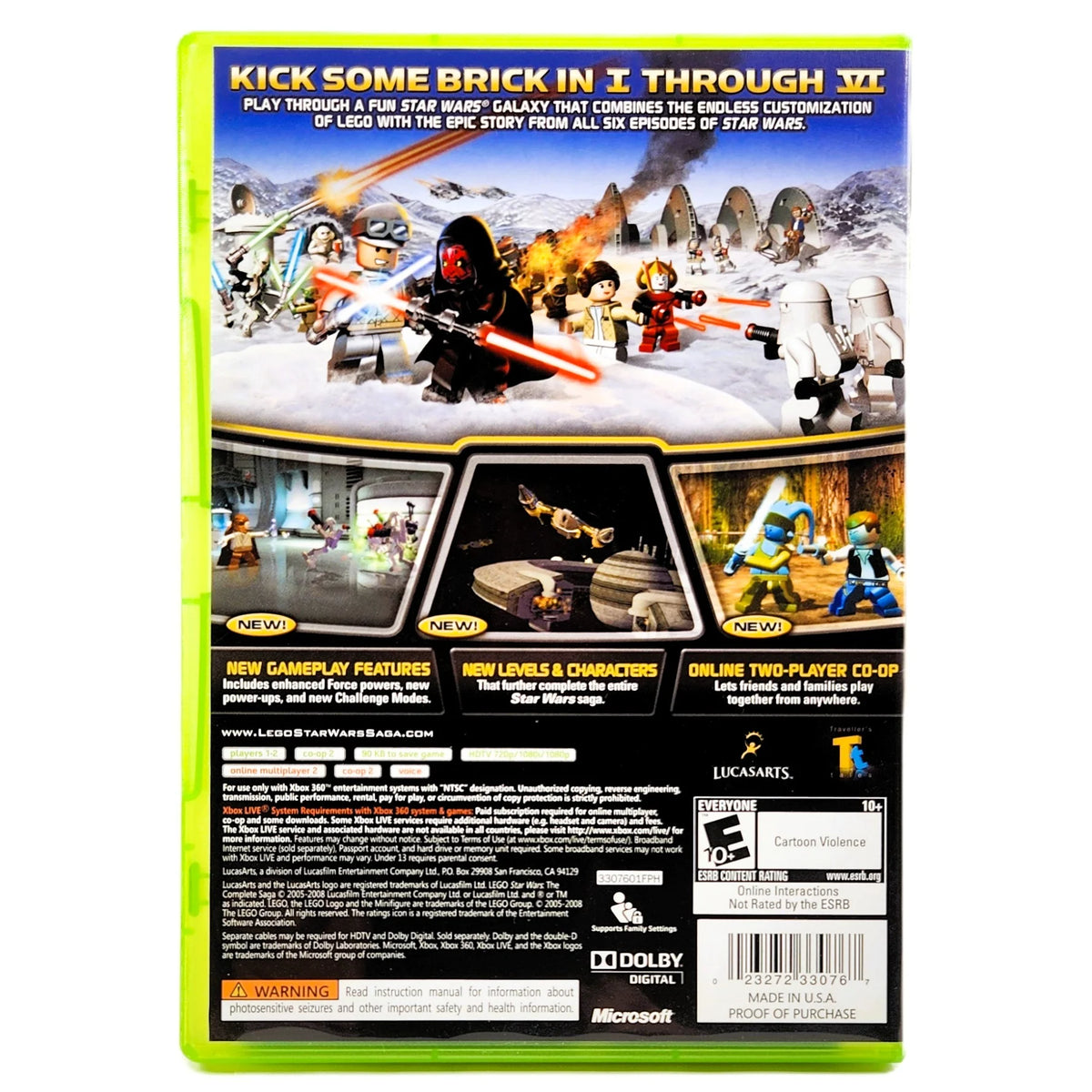 LEGO Star Wars Complete Saga – Xbox 360 Classic by LucasArts| Retro ...